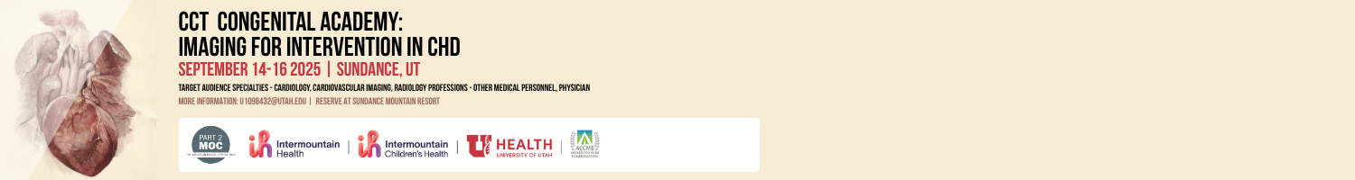 CCT Congenital Academy - Intermountain Health - Interprofessional ...
